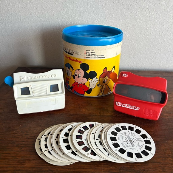 View Master | Toys | Vintage View Maste With 2 Viewers 2 Slide Reels ...